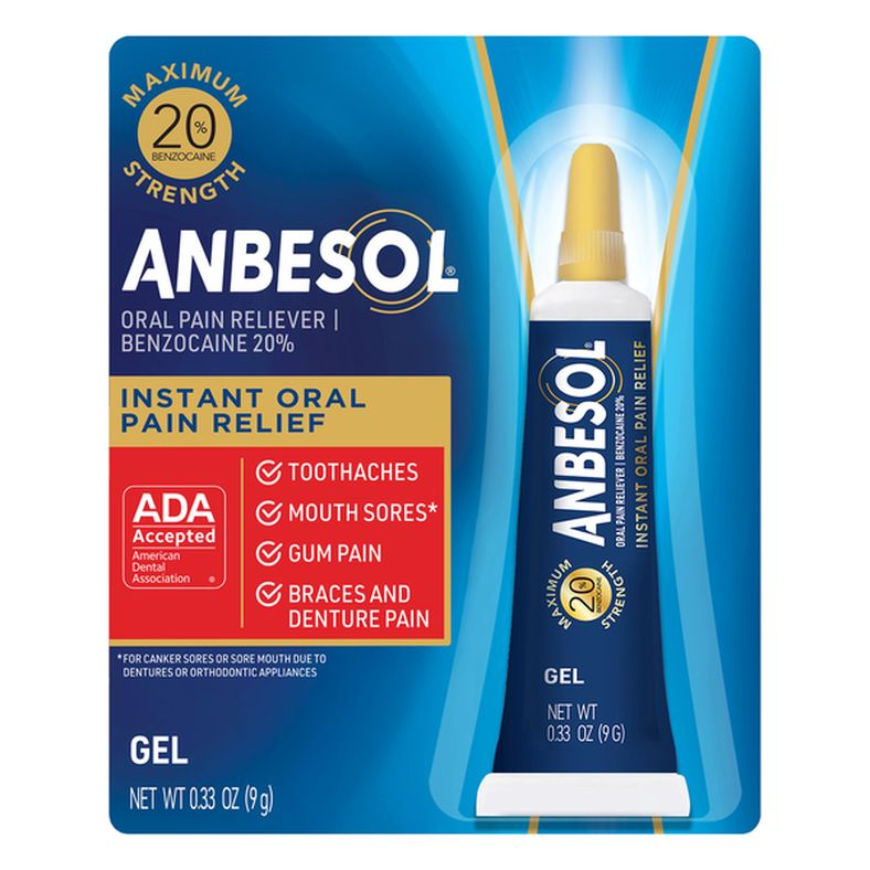 Buy Anbesol Oral Pain Relief Gel from Island Foods Market | StoresGo