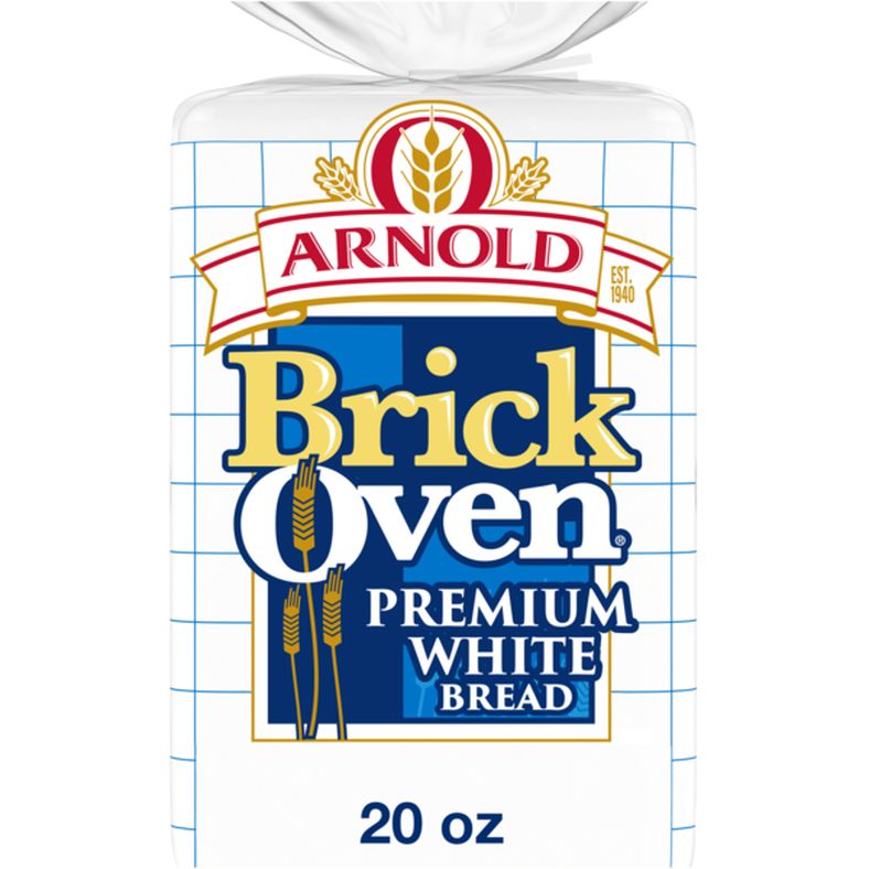 Arnold Brick Oven Premium White Bread, Slow Baked, 20 oz - S