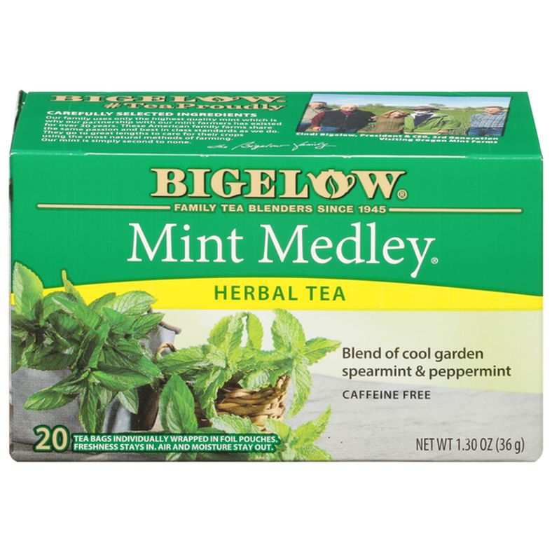 Buy Bigelow Mint Medley Herbal Tea Online - StoresGo