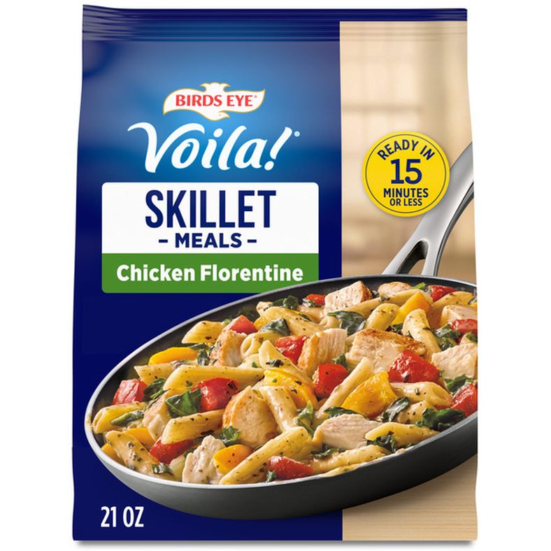 Buy Birds Eye Voila! Chicken Florentine Skillet Meals, Frozen Meal ...