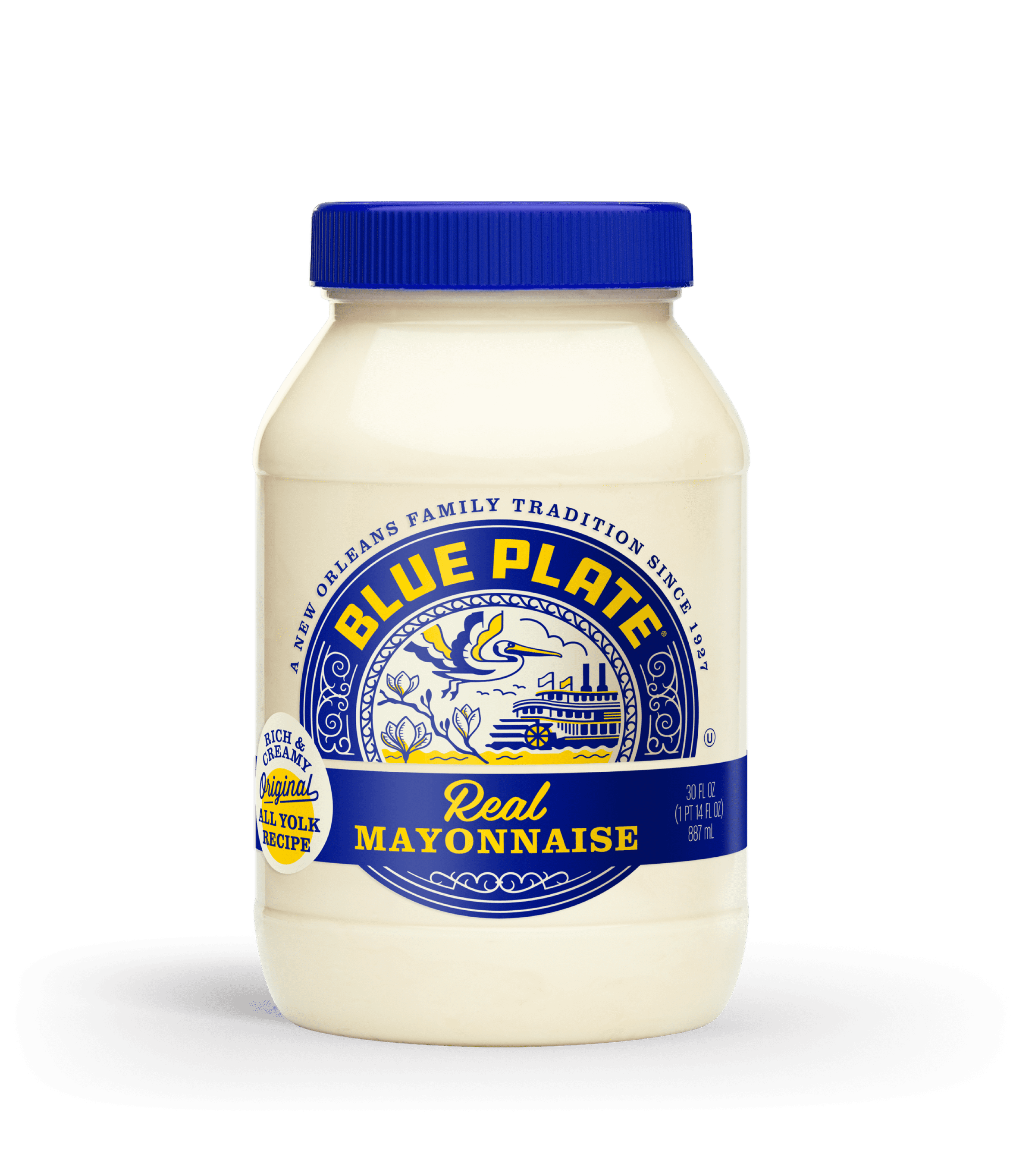 Blue Plate Real Mayonnaise, 30 fl oz Jar - StoresGo