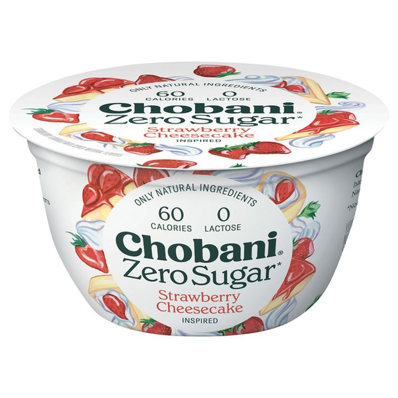 Buy Chobani Nonfat Greek Strawberry Cheesecake Yogurt Online - StoresGo