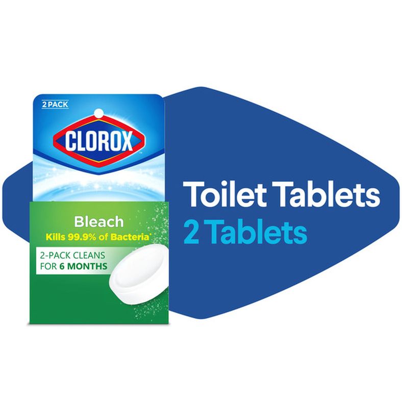 Buy Clorox Ultra Clean Toilet Tablets Bleach Online - StoresGo