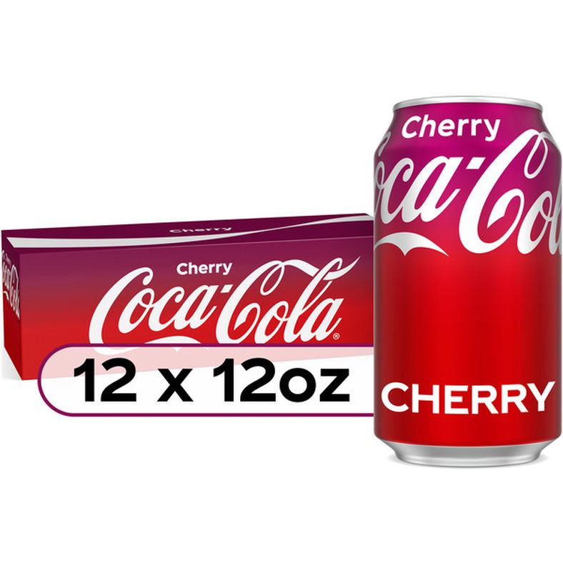 Buy Coca-Cola Cherry Soda Soft Drink Online - StoresGo