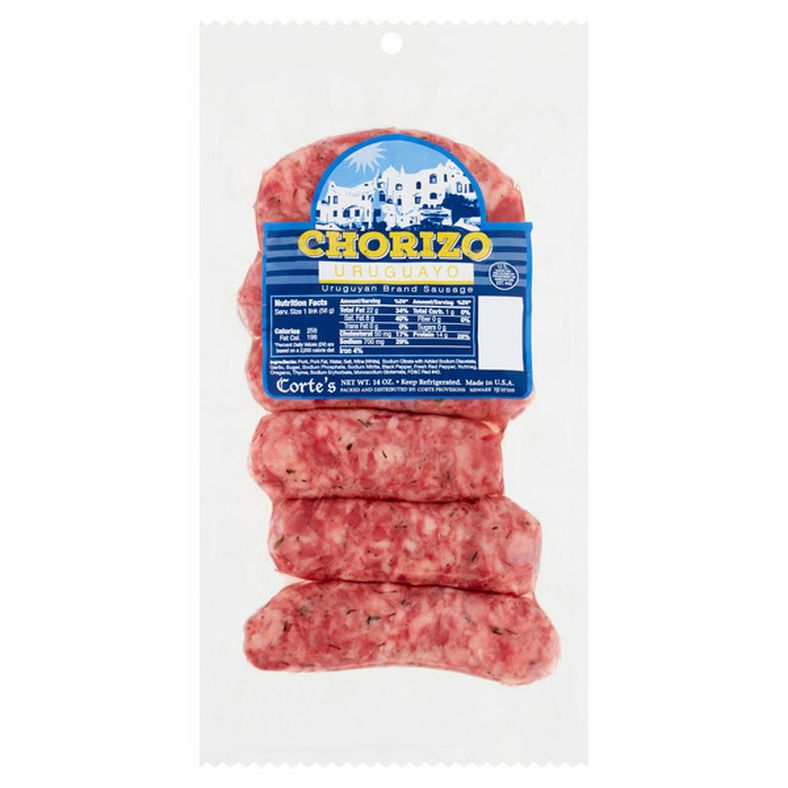 Buy Corte's Uruguayo Chorizo Sausage Online - StoresGo