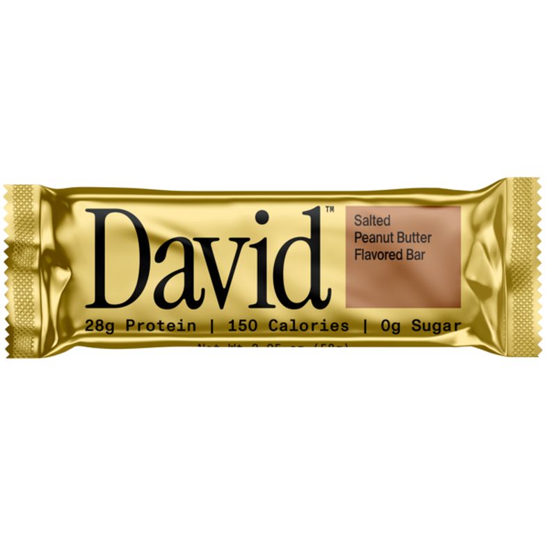 David Protein Bar, Salted Peanut Butter