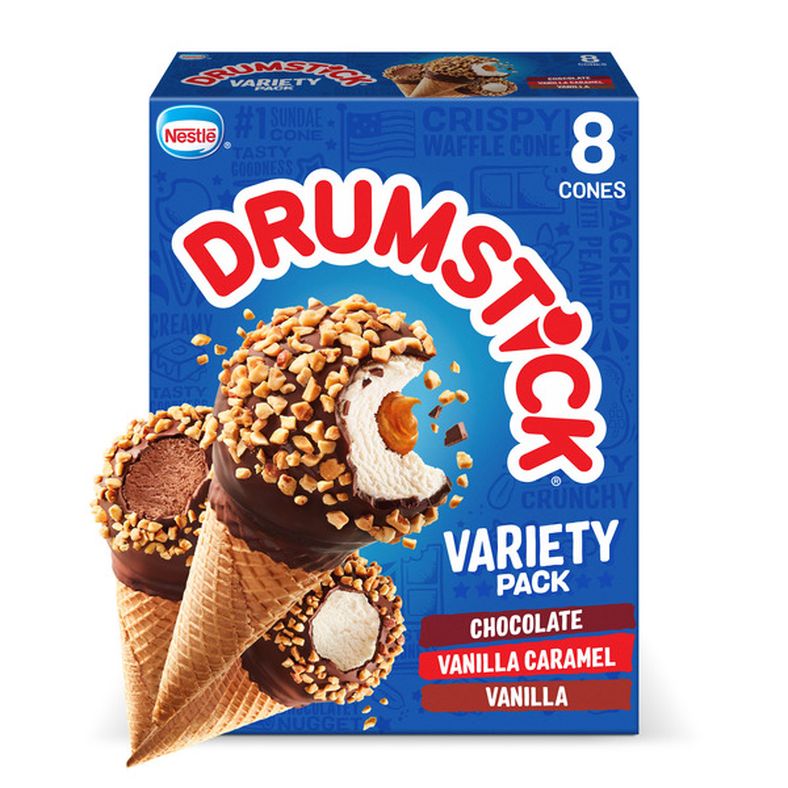 Buy Drumstick Dairy Dessert Cones Variety Pack Online - StoresGo