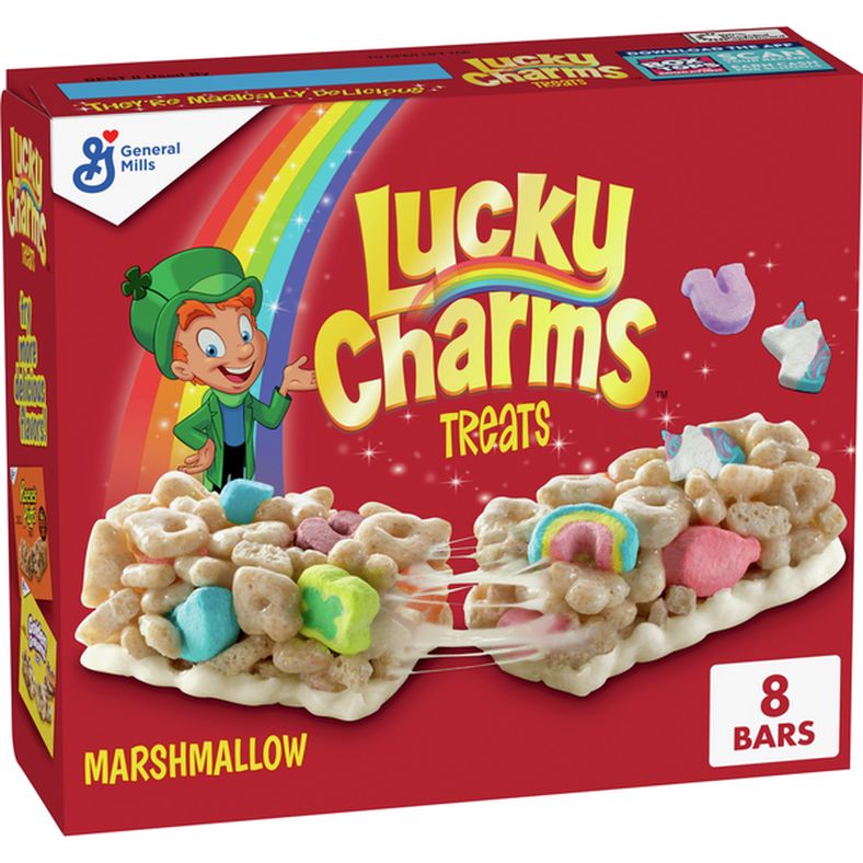 General Mills Lucky Charms Cereal Treat Bars for the Holiday