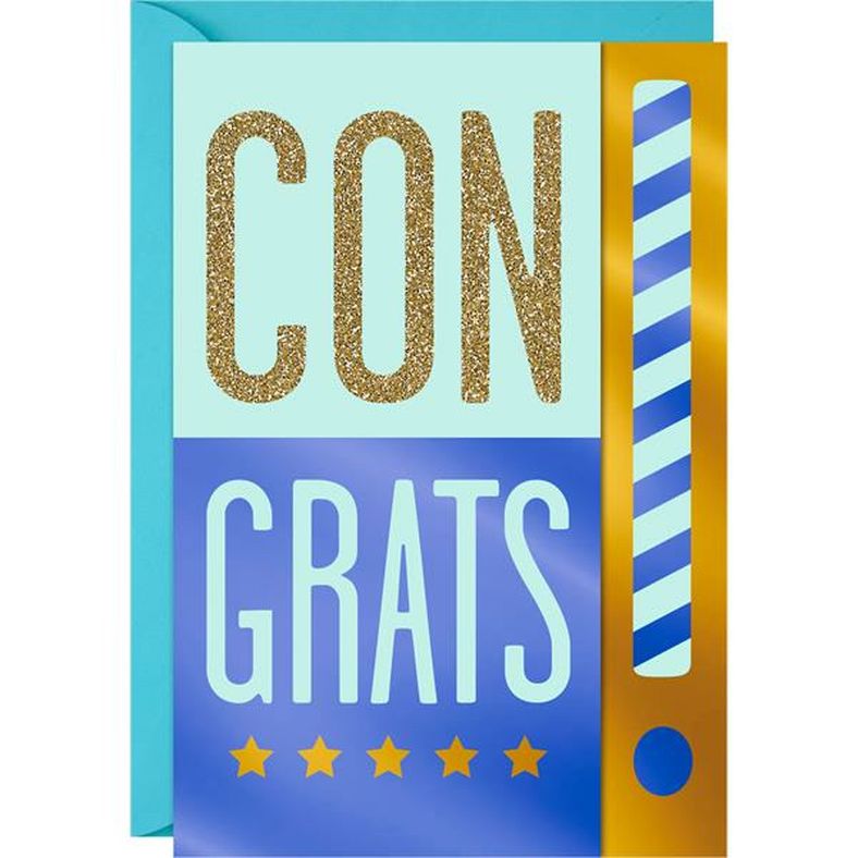 Buy Hallmark Congratulations Card or Graduation Card (Congrats!, Blank ...