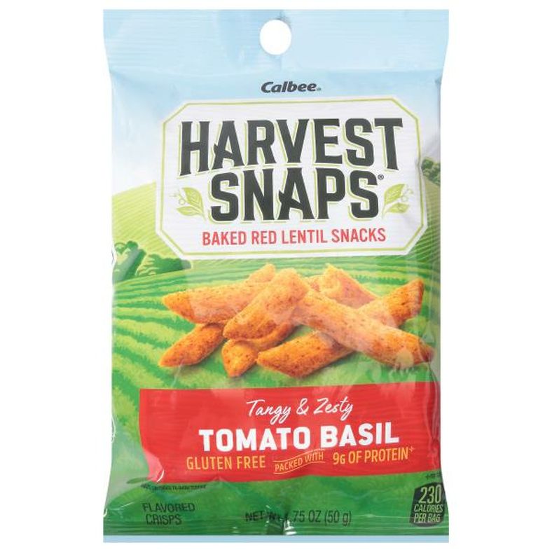Buy Harvest Snaps Flavored Crisps, Tomato Basil, Baked Red Lentil ...