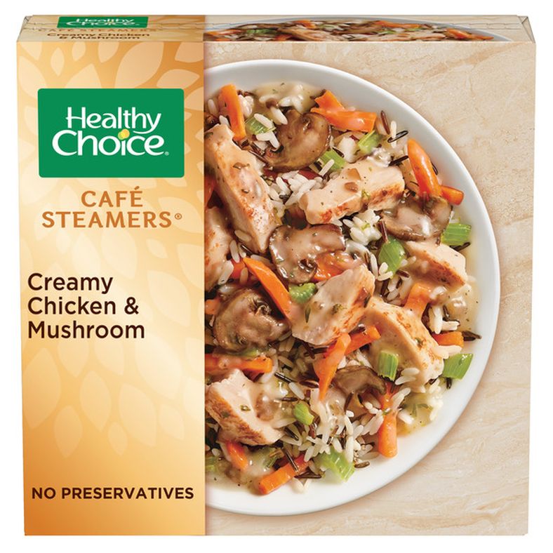 Buy Healthy Choice Café Steamers Creamy Chicken & Mushroom, Frozen Meal ...