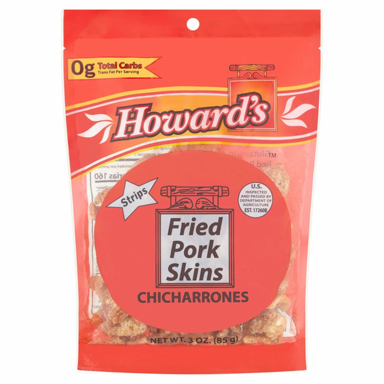 Buy Howard's Fried Pork Skins Chicharrones Online - StoresGo