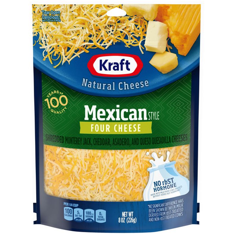 Buy Kraft Mexican 4 Cheese Blend from Caribbean Fresh Market | StoresGo