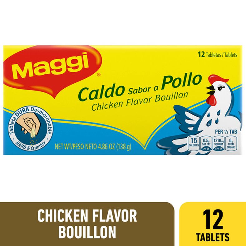 Buy Maggi Chicken Flavor Bouillon Tablets Online - StoresGo