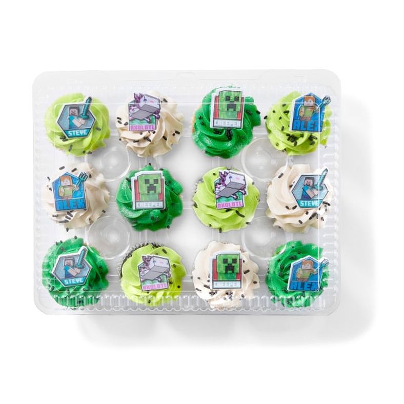 Buy Minecraft Cupcakes 12-count Online - StoresGo