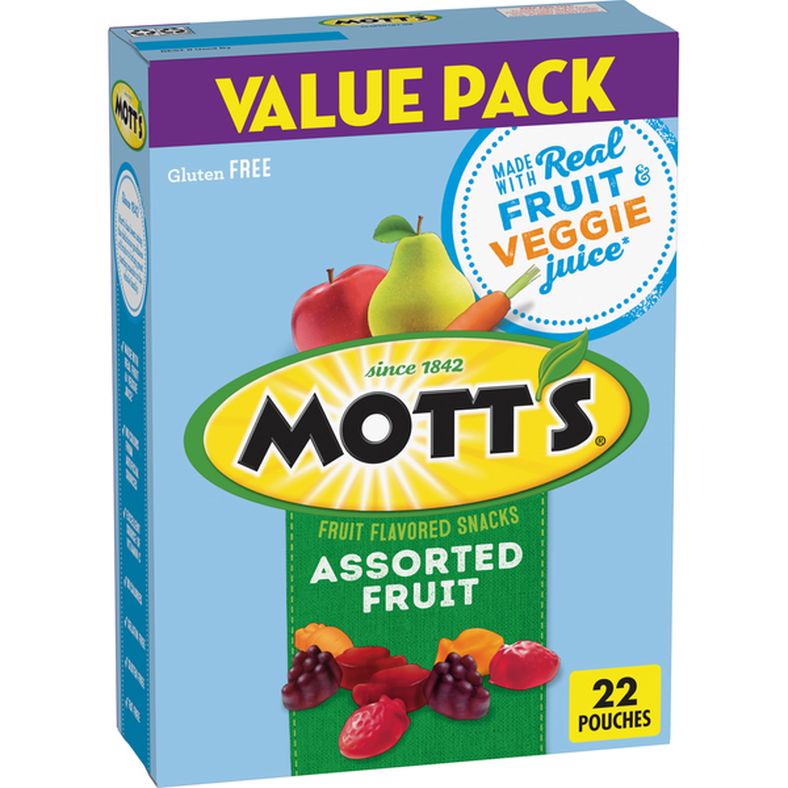Buy Mott’s Gluten Free Assorted Fruit Flavored Snacks Value Pack Online ...
