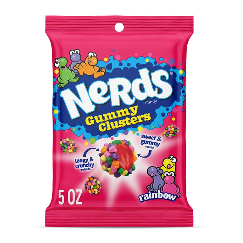 Buy NERDS Gummy Clusters Candy Rainbow Crunchy And Gummy Online - StoresGo