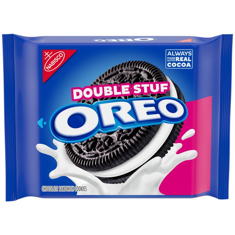 Buy Oreo Double Stuf Chocolate Sandwich Cookies 14.03 oz Online - StoresGo