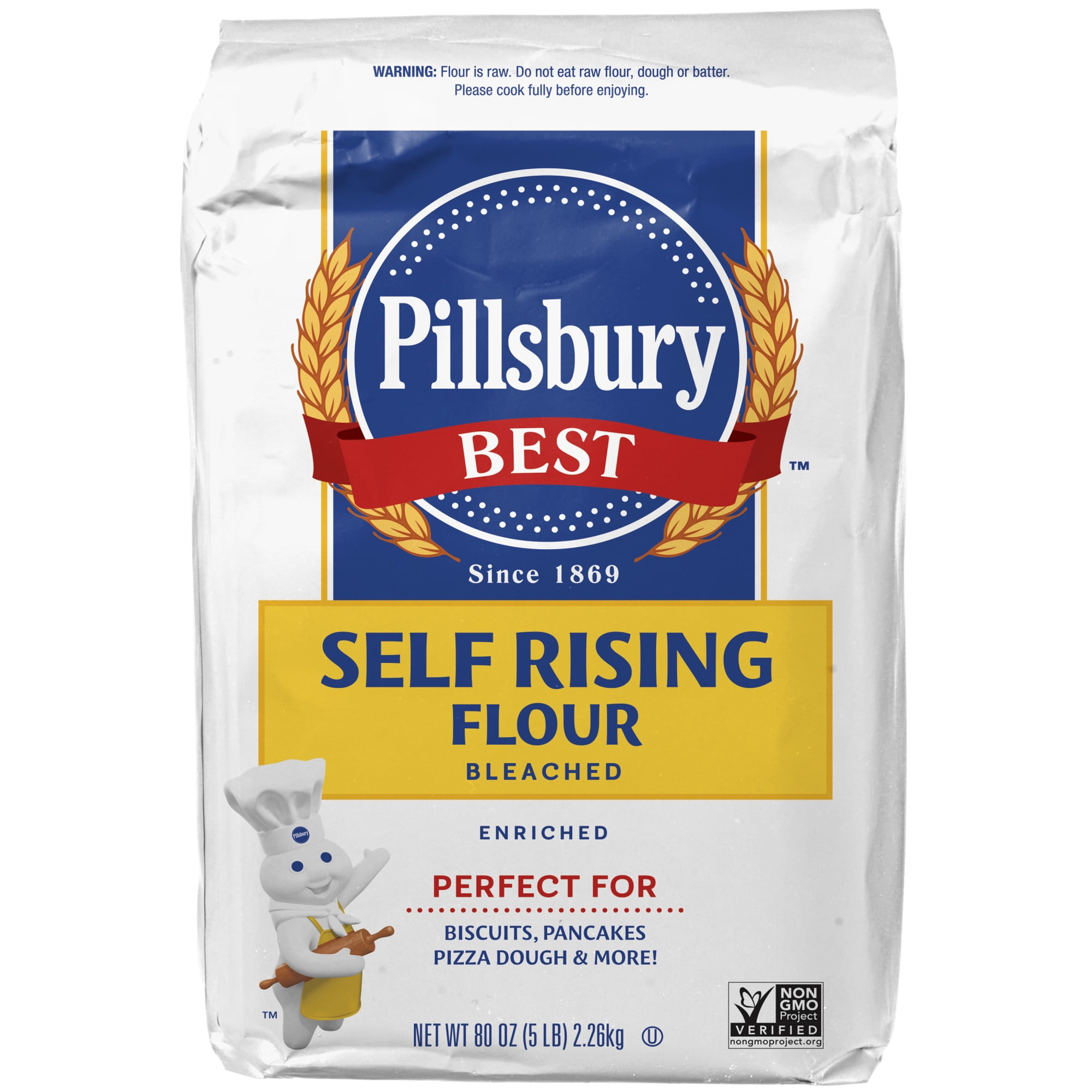 Pillsbury Best Self Rising Flour, 5 Lb Bag - StoresGo
