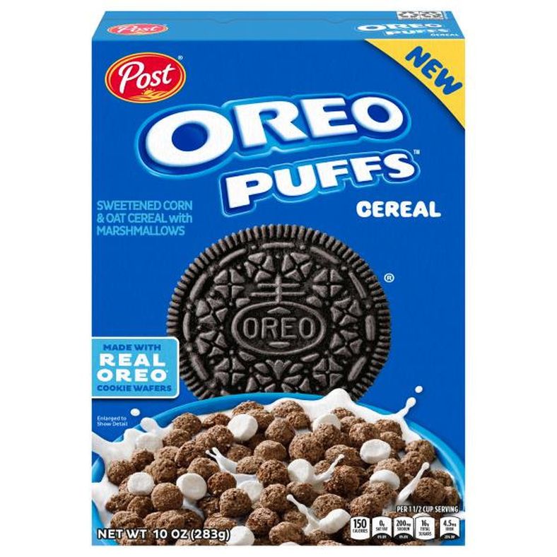 Buy Post OREO PUFFS™ Cereal, Chocolate Breakfast Cereal 10 oz box ...