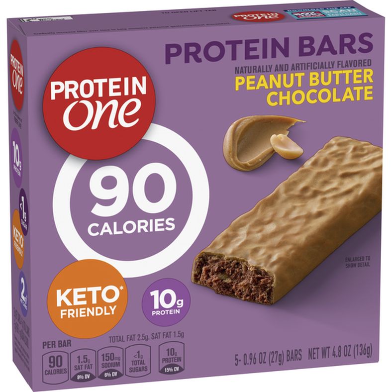 Protein One 90 Calorie Peanut Butter Chocolate Fudge Keto Fr