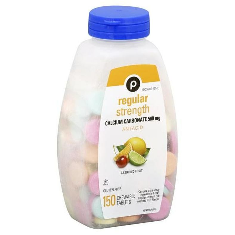 Buy Publix Antacid Calcium Supplement, Regular Strength, Chewable ...