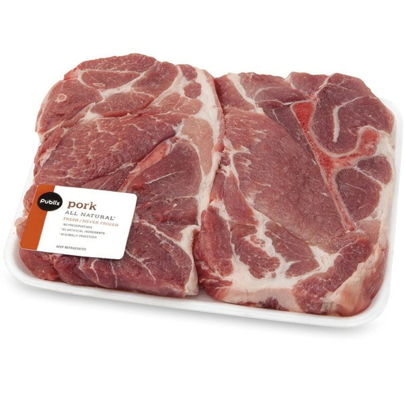 Buy Publix Pork Shoulder Blade Steaks, Bone-In Online - StoresGo