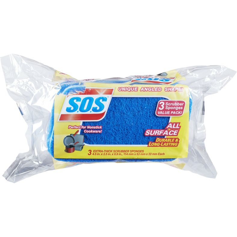 Buy S.O.S. All Surface Sponge Online from Caribbean Fresh Market | StoresGo