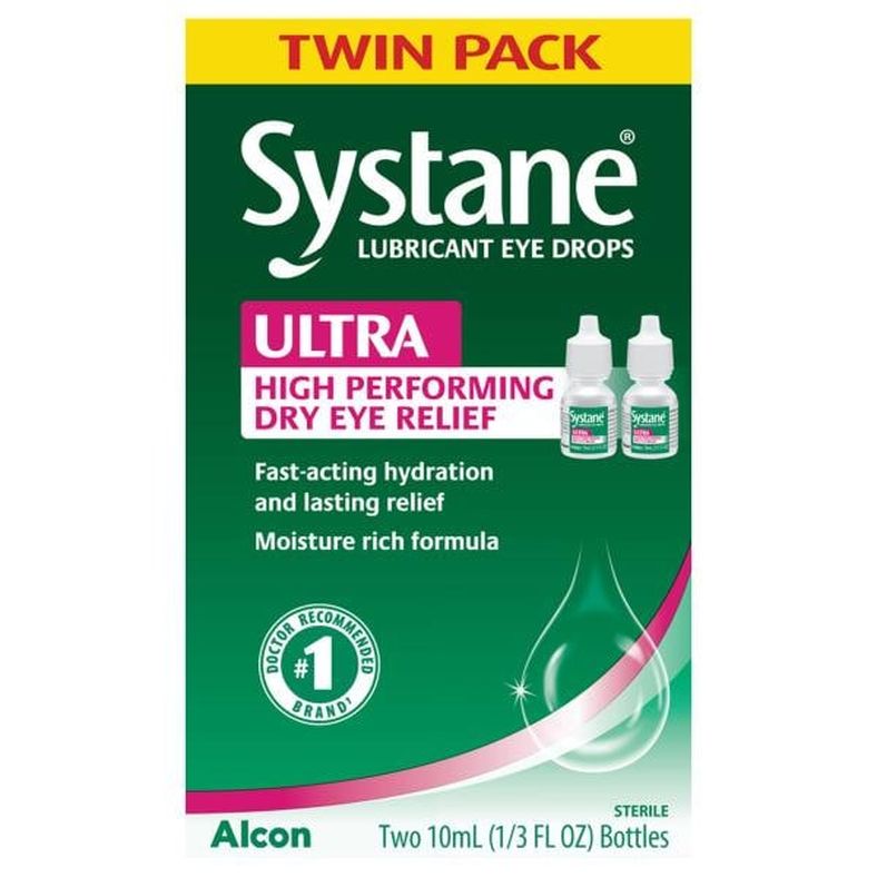Buy SYSTANE Ultra High Performing Lubricant Eye Drops Twin Pack Online ...