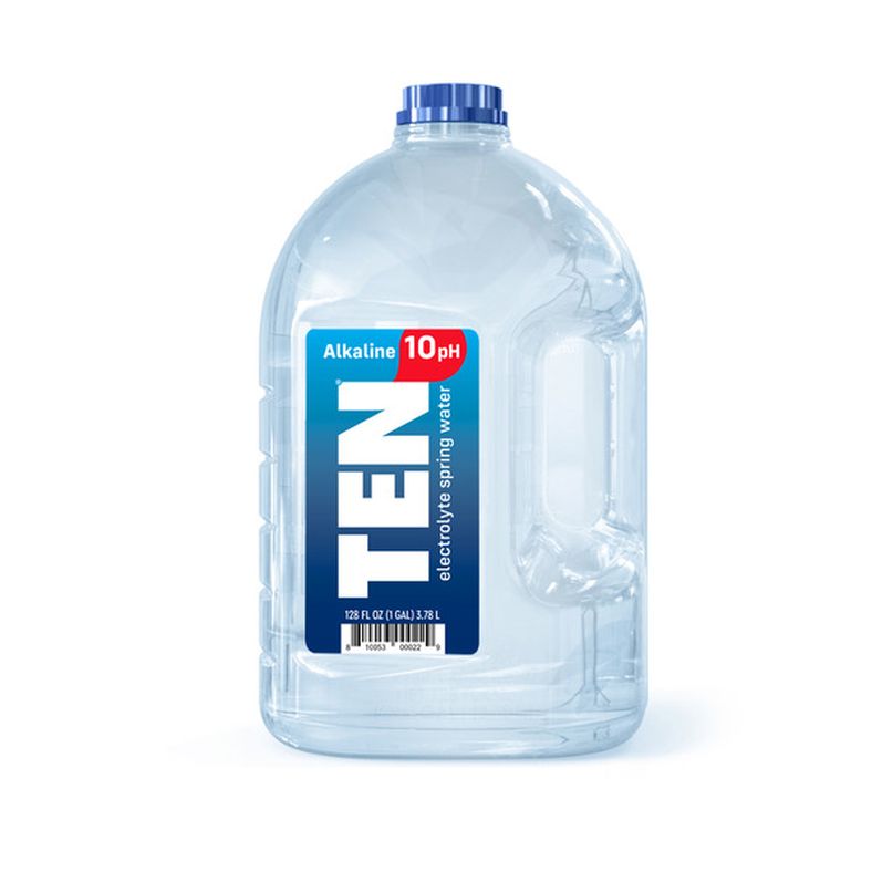 Buy TEN Alkaline Spring Water 1 Gallon Jug Online - StoresGo