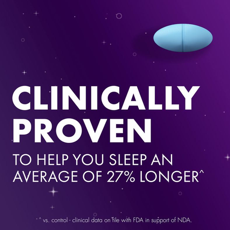 Buy Vicks ZzzQuil Ultra Sleep Aid Tablets, 25mg Doxylamine Succinate ...