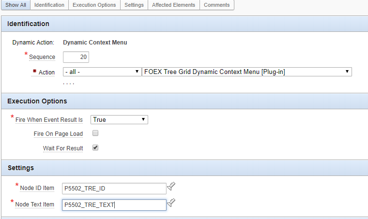 FOEX Tree grid issue - Oracle Forums