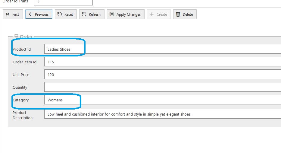 Trouble with Grid Combo in Navigable Form - Oracle Forums